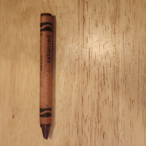 Crayola | Office | Vintage Crayola Indian Red Crayon Retired Binney ...